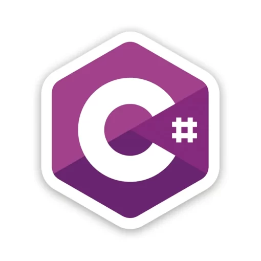 C sharp - Sticker - Dot Badges