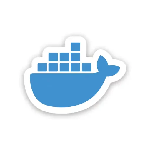 Docker - Laptop Sticker - Dot Badges