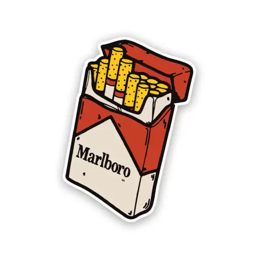 Smoke Bro - Laptop Sticker - Dot Badges