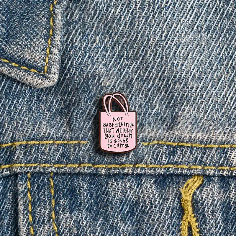 Not Everything That - Brooch Enamel Pin - Dot Badges